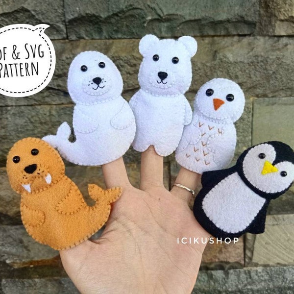 Animal Finger Puppet - Etsy
