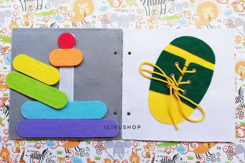 PDF, SVG : Basic Activities, Busy Book / Quiet Book Pattern and ...