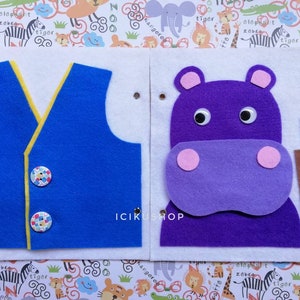 PDF, SVG : Basic Activities, Busy Book / Quiet Book Pattern and ...