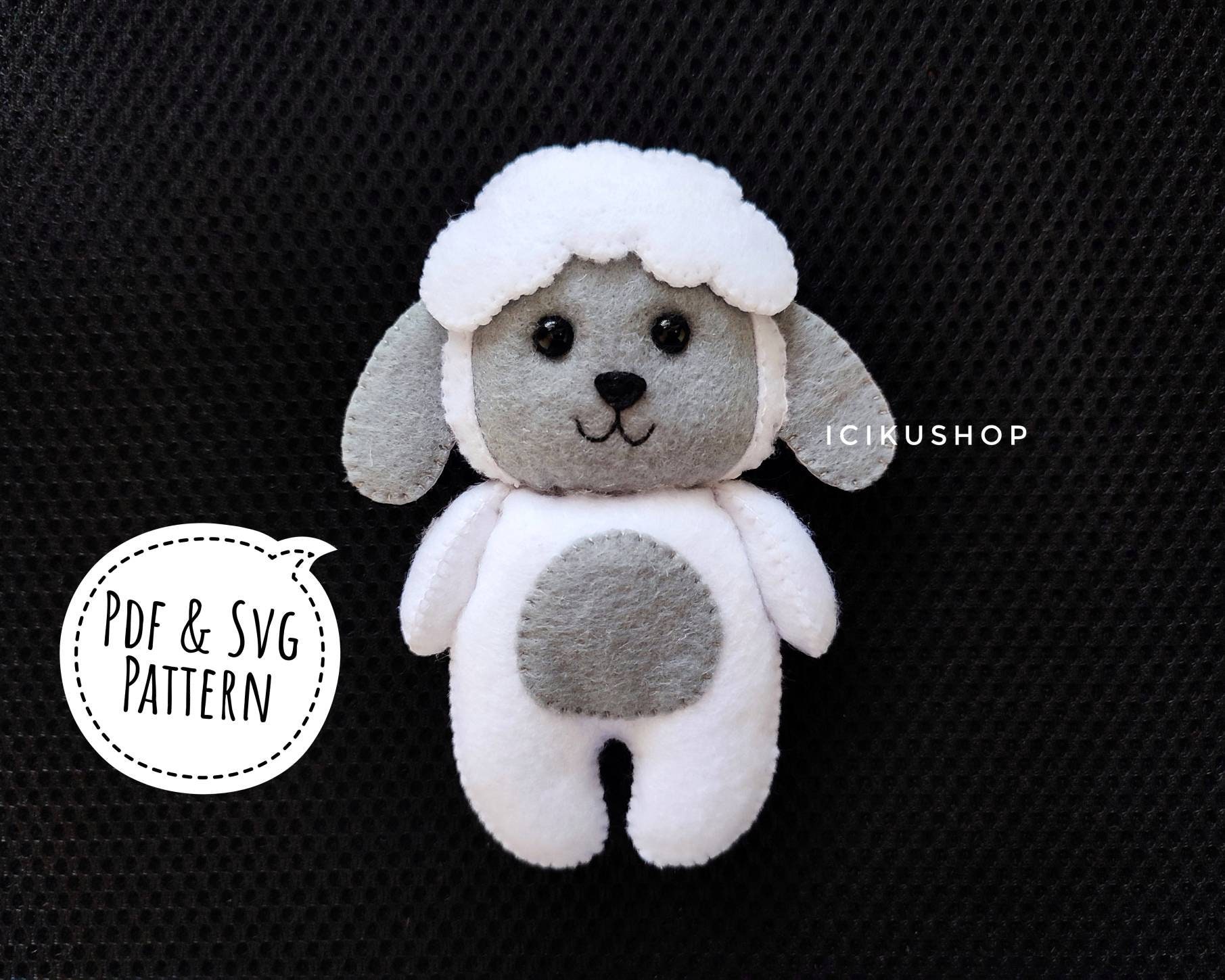 PDF, SVG : Sheep Doll Ornament Pattern and Tutorial - Etsy