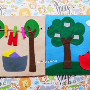 PDF, SVG : Basic Activities, Busy Book / Quiet Book Pattern and ...