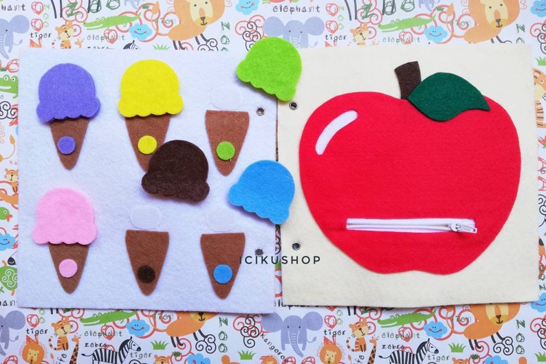 PDF, SVG : Basic Activities, Busy Book / Quiet Book Pattern and ...