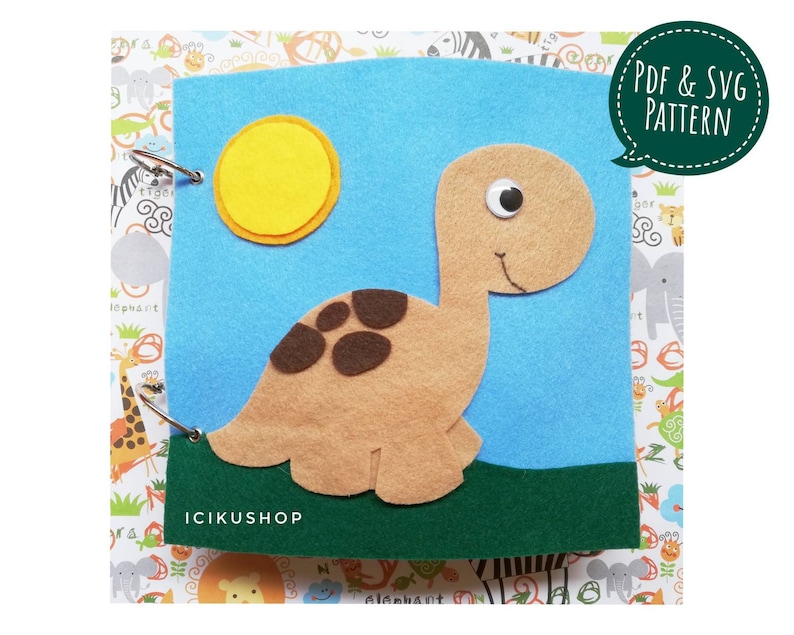 PDF, SVG : Basic Activities, Busy Book / Quiet Book Pattern and ...