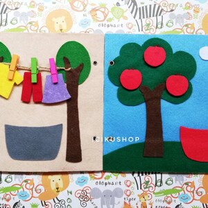 PDF, SVG : Basic Activities, Busy Book / Quiet Book Pattern and ...