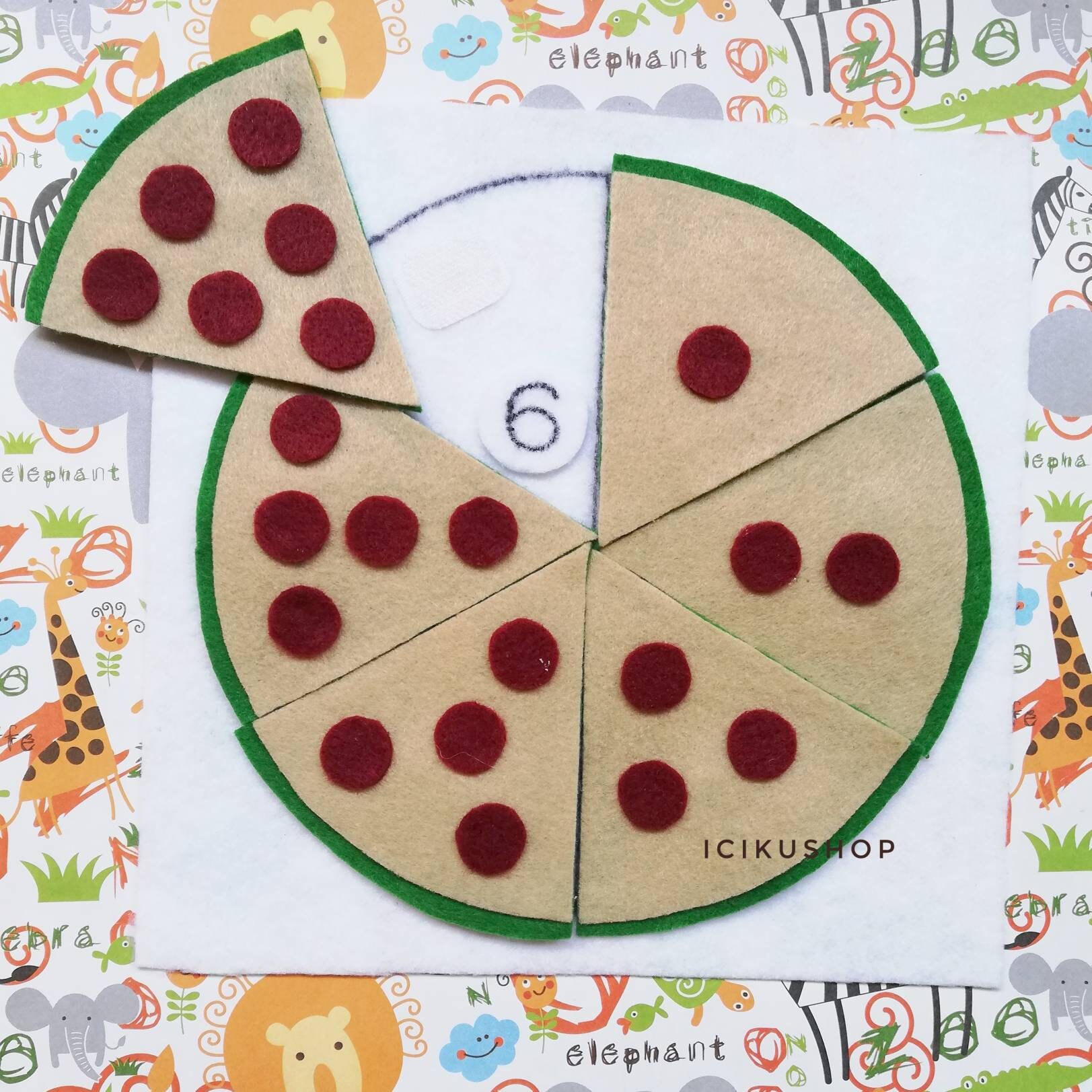 PDF SVG : Pizza No Sew Busy Book Page / Quiet Book Page | Etsy