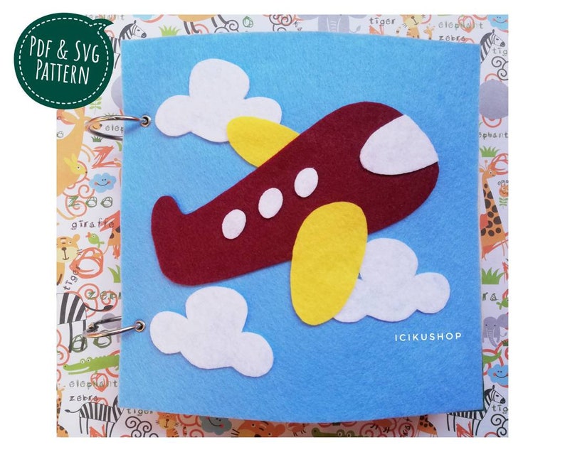 PDF SVG : Transportation Activities Busy Book / Quiet Book - Etsy