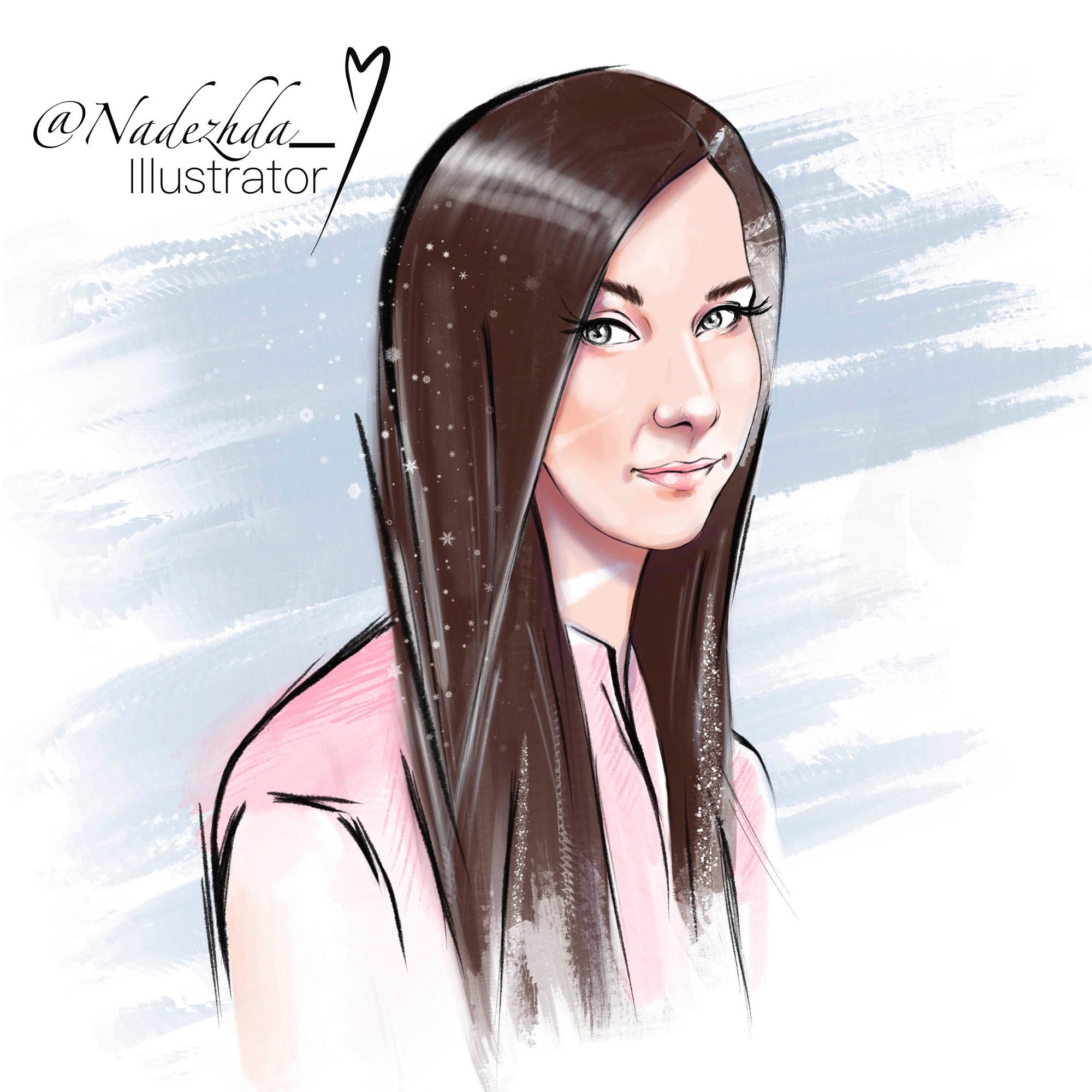 Digital Portrait of Your Photo, Custom Portrait, Illustration Avatar ...