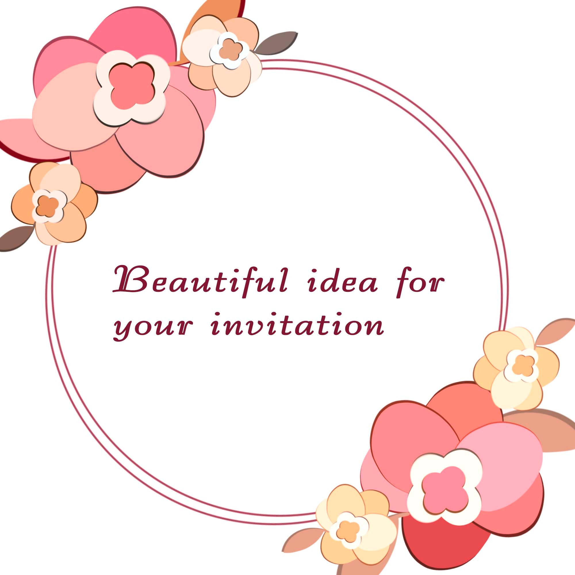 Digital Floral Frames Clipart Frames Clipart Floral Clipart - Etsy