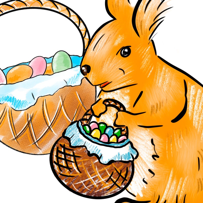 FUZZY EASTER FAIRY Clipart, Easter Clipart, Bunny Clipart, Fairy ...