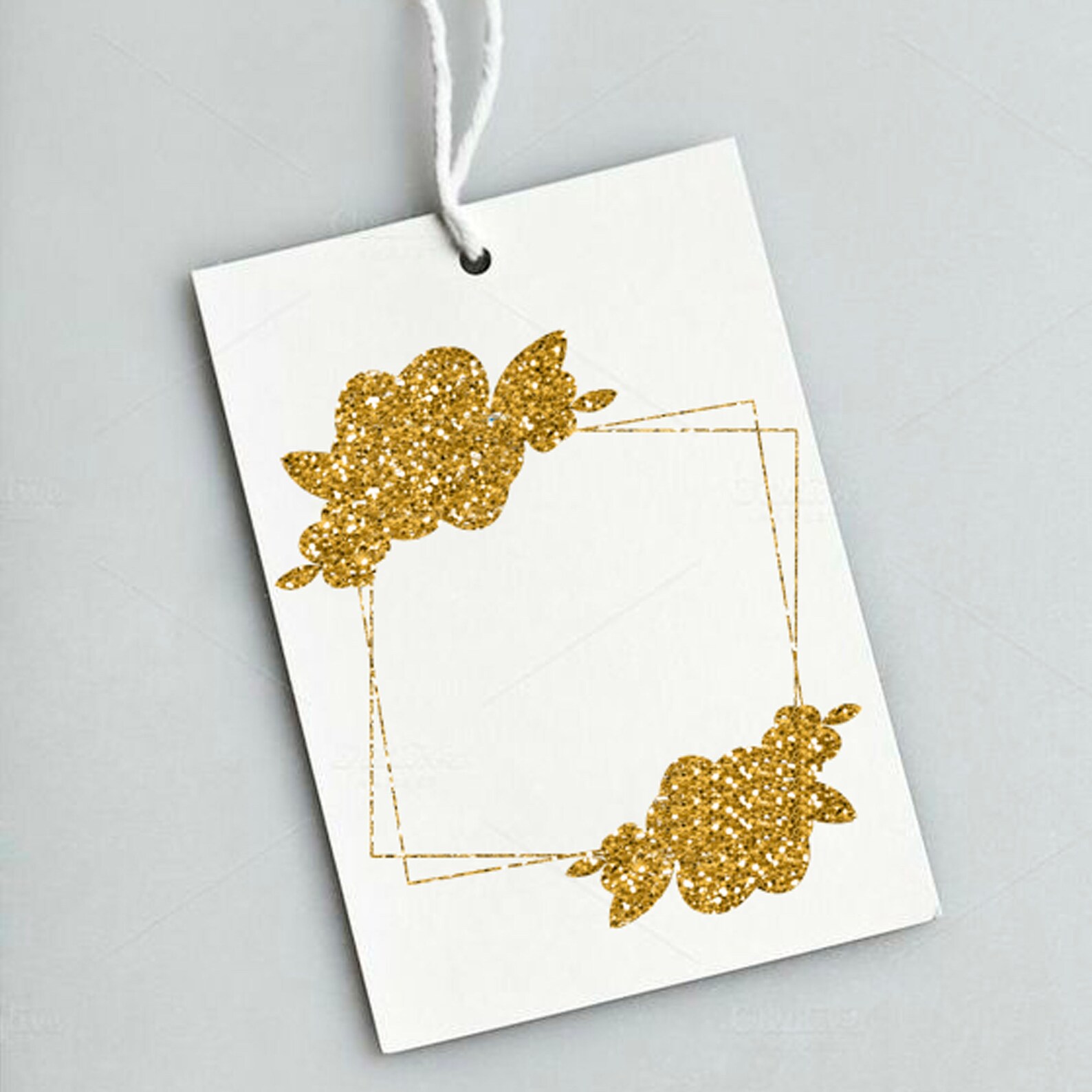 Clipart Golden Frames Gold Glitter Frame Clipart Golden - Etsy