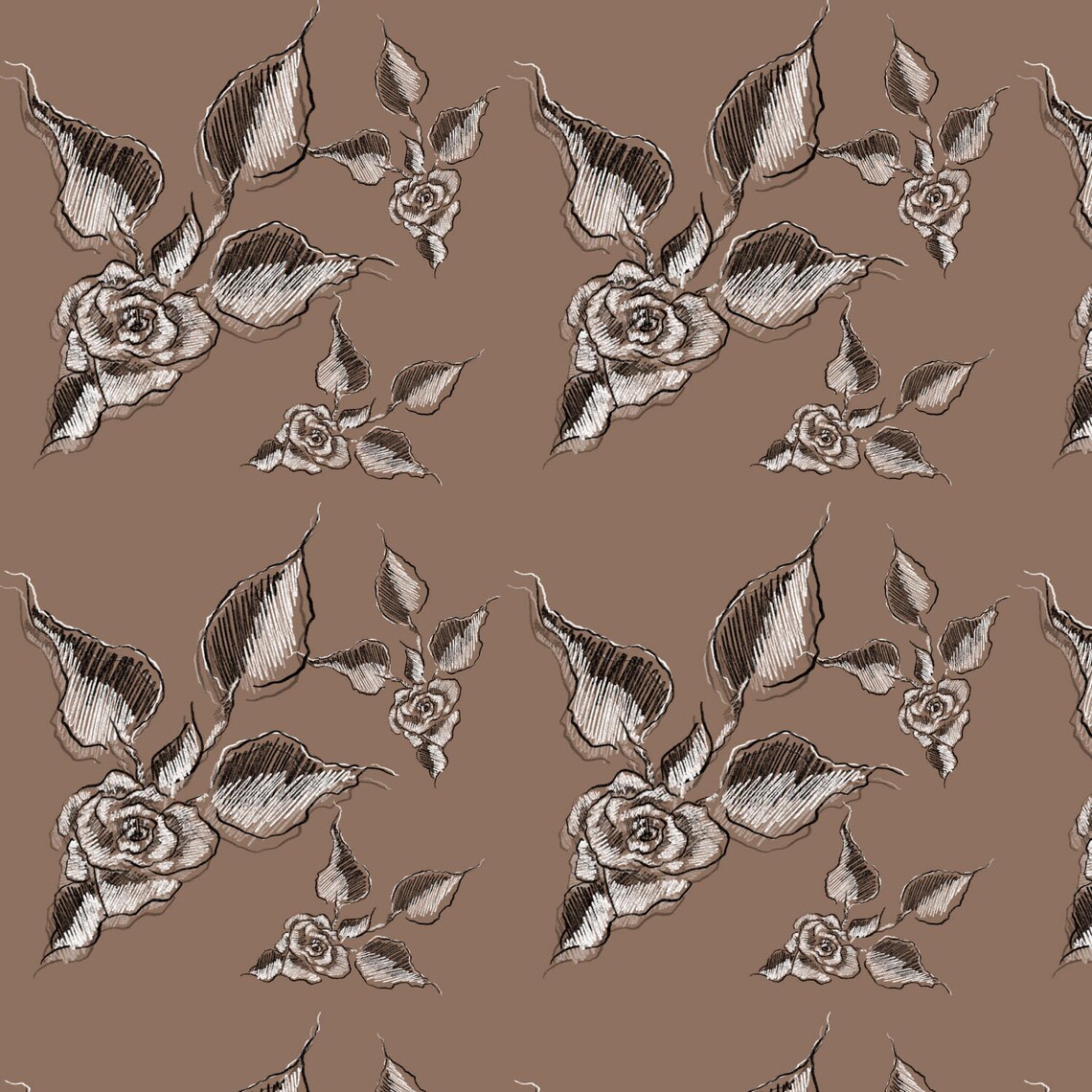 Black Digital Paper Rose Digital Paper Pack Black Roses - Etsy