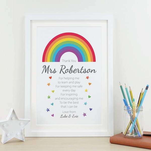Teacher Poem - Etsy