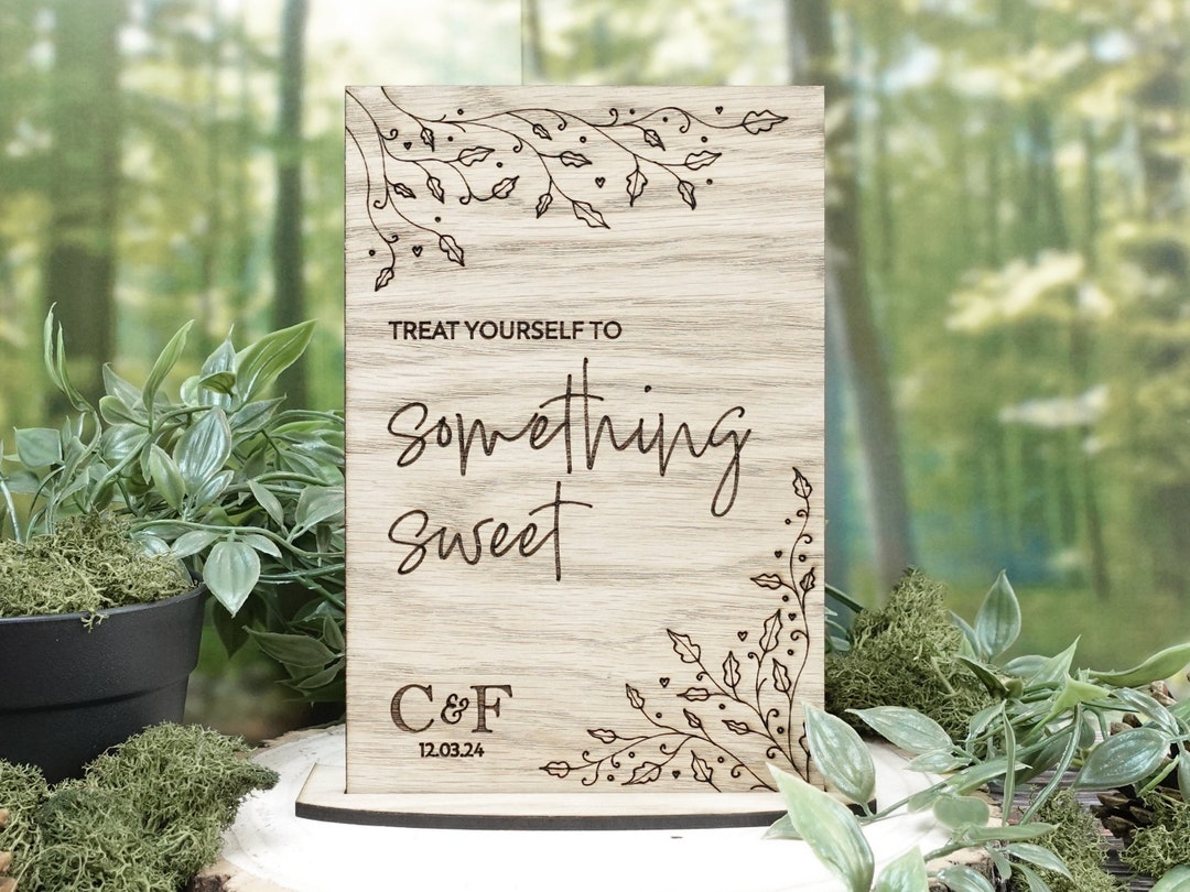 Sweet Cart Wedding Sign | Love is Sweet Sign | Candy Table Decor ...