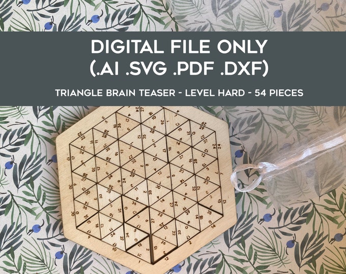 Wooden Cube Puzzle Laser Cut Svg File Glowforge Montessori Puzzle Cube ...
