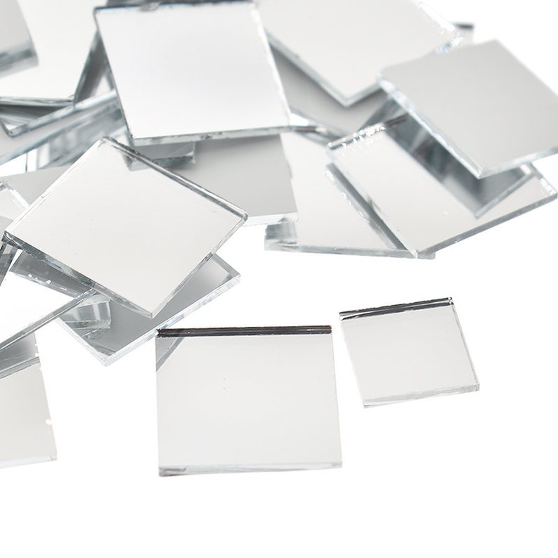 1x1cm Mini Square Glass Mirrors Mosaic Tiles 1CM Glass Mirror - Etsy