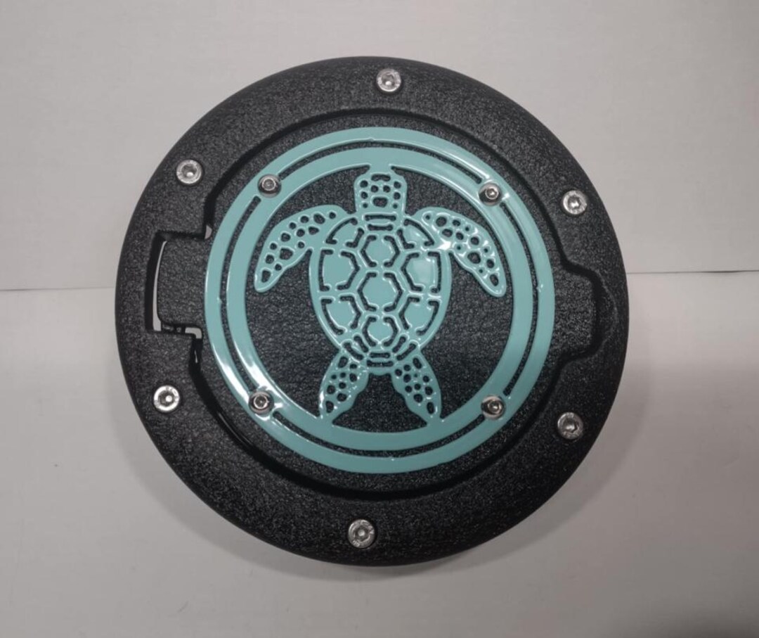 Realistic Sea Turtle Fuel Door Assembly for Jeep Wrangler JL (2018 ...