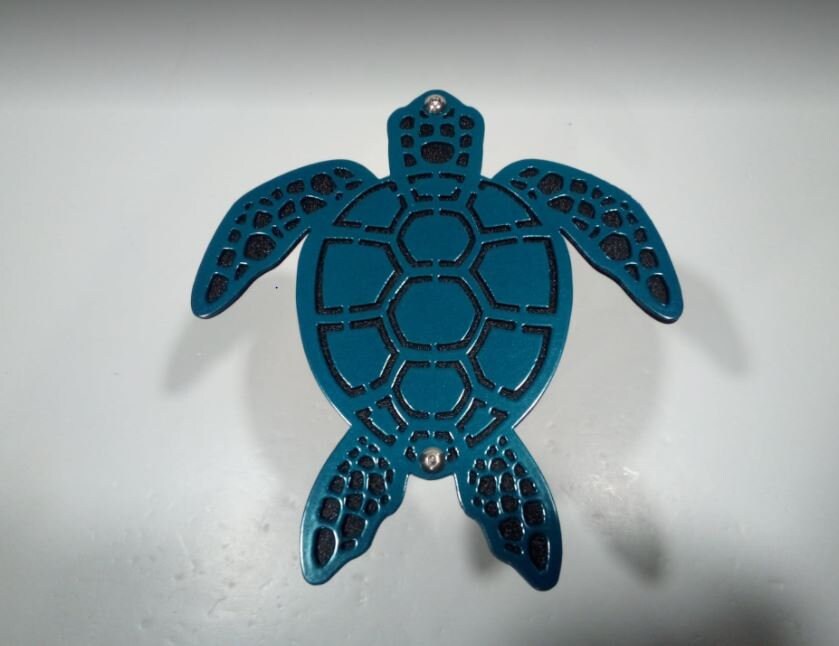 Sea Turtle realistic Hitch Cover - Etsy