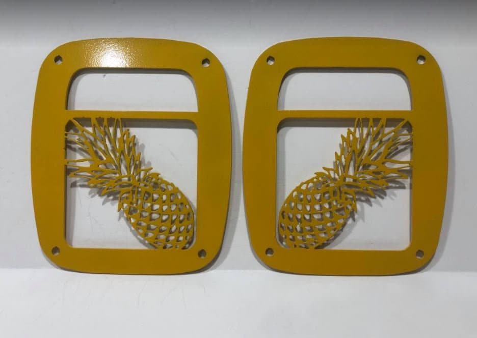 Pineapple Tail Light Guards for Jeep Wrangler TJ & JK - Etsy