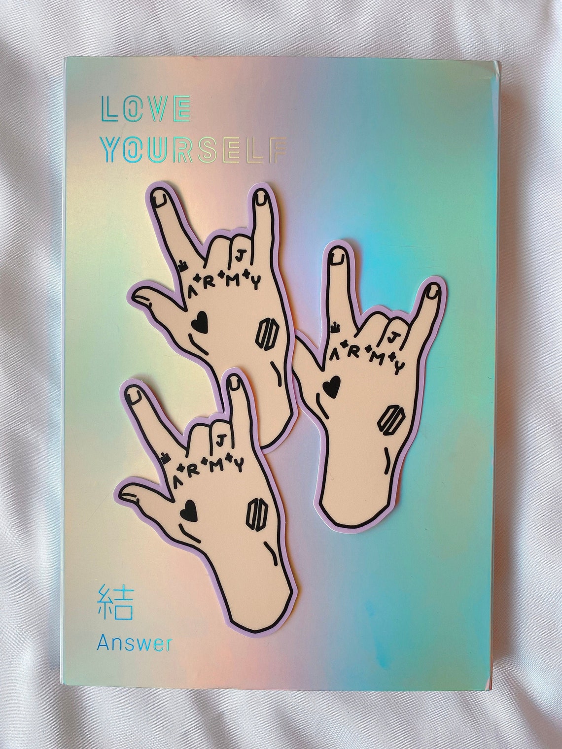 BTS Jungkook Hand Tattoo Sticker BTS Stickers K-Pop | Etsy