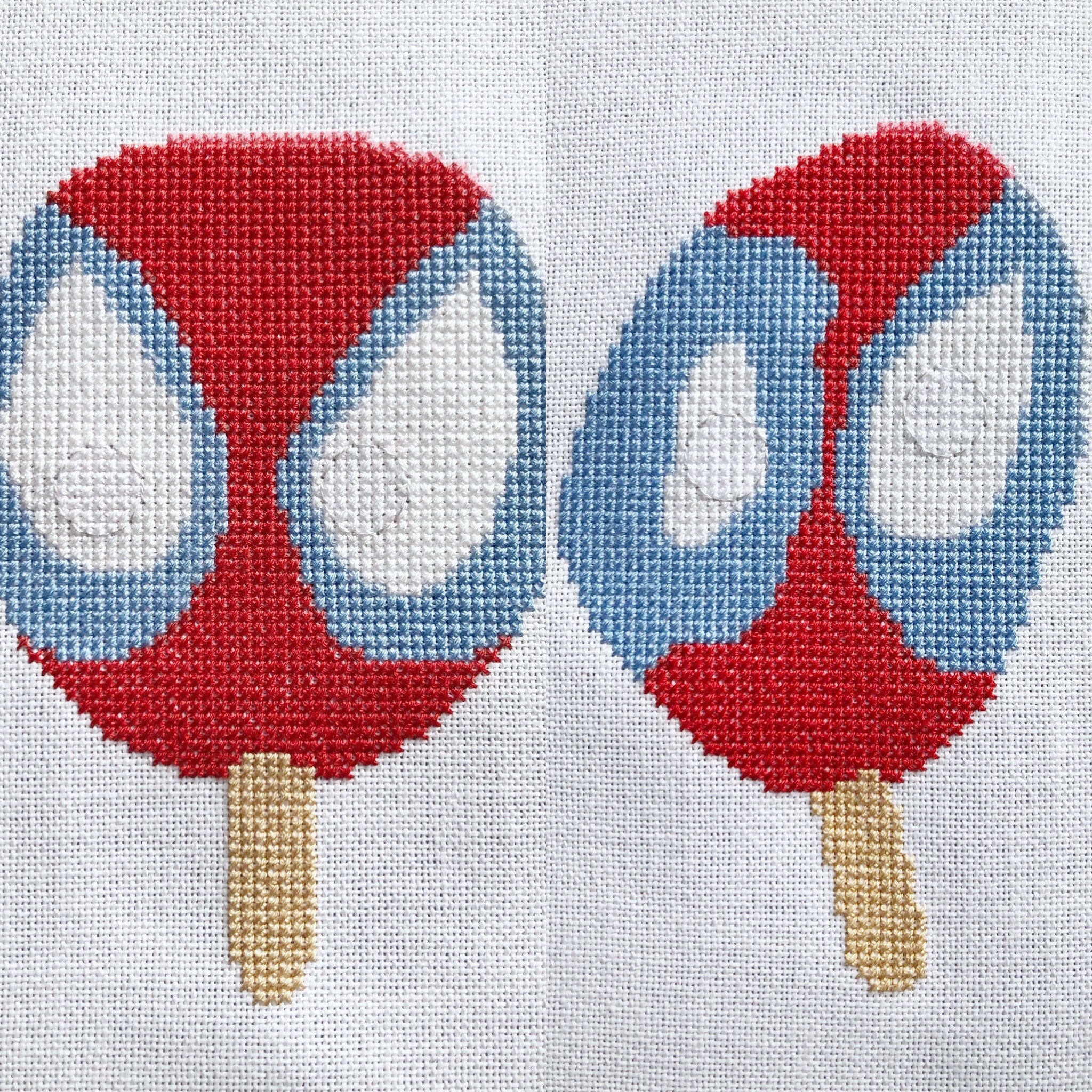 Set of 2 Spider-man Popsicle Cross Stitch PDF Patterns - Etsy