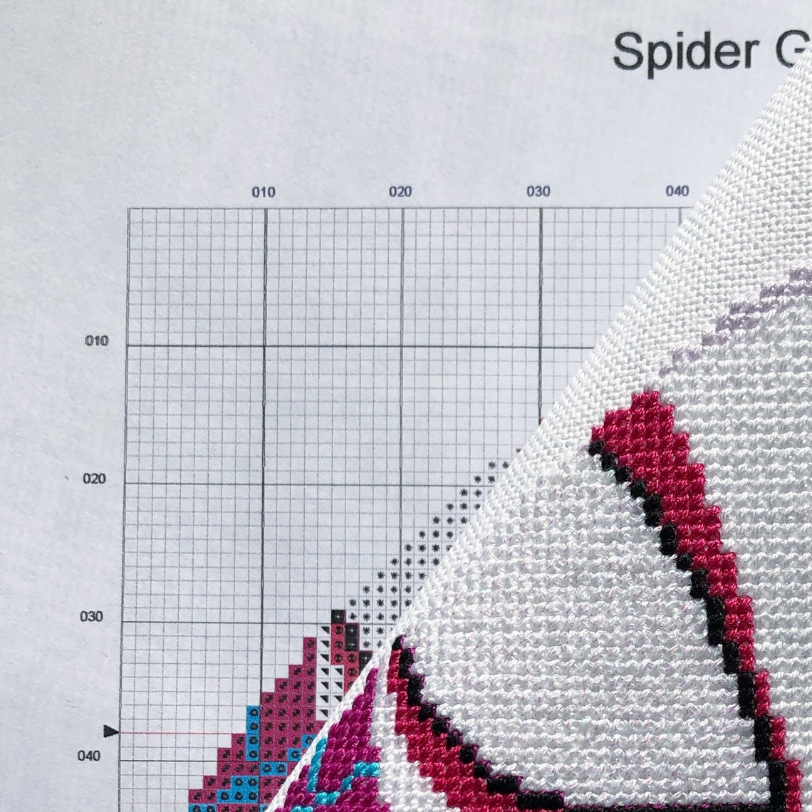Spider-woman Spider Gwen Cross Stitch Pattern - Etsy