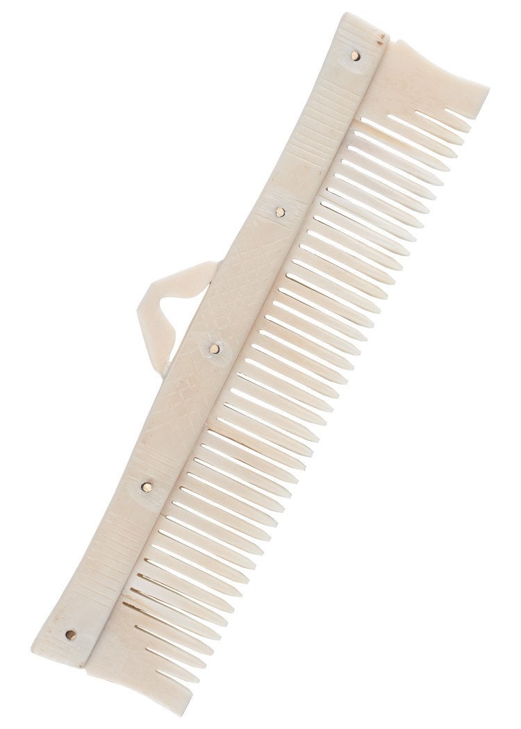 Bone Comb Hand Made Carved Real Bone Comb - Etsy