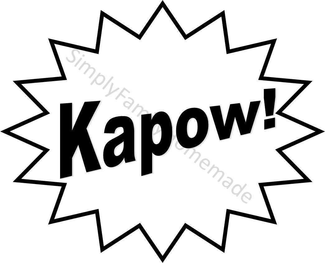 Black White And Kapow