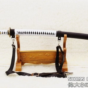 Japanese Hand Forged Sword Replica Folded Steel Sword Fully Functional ...