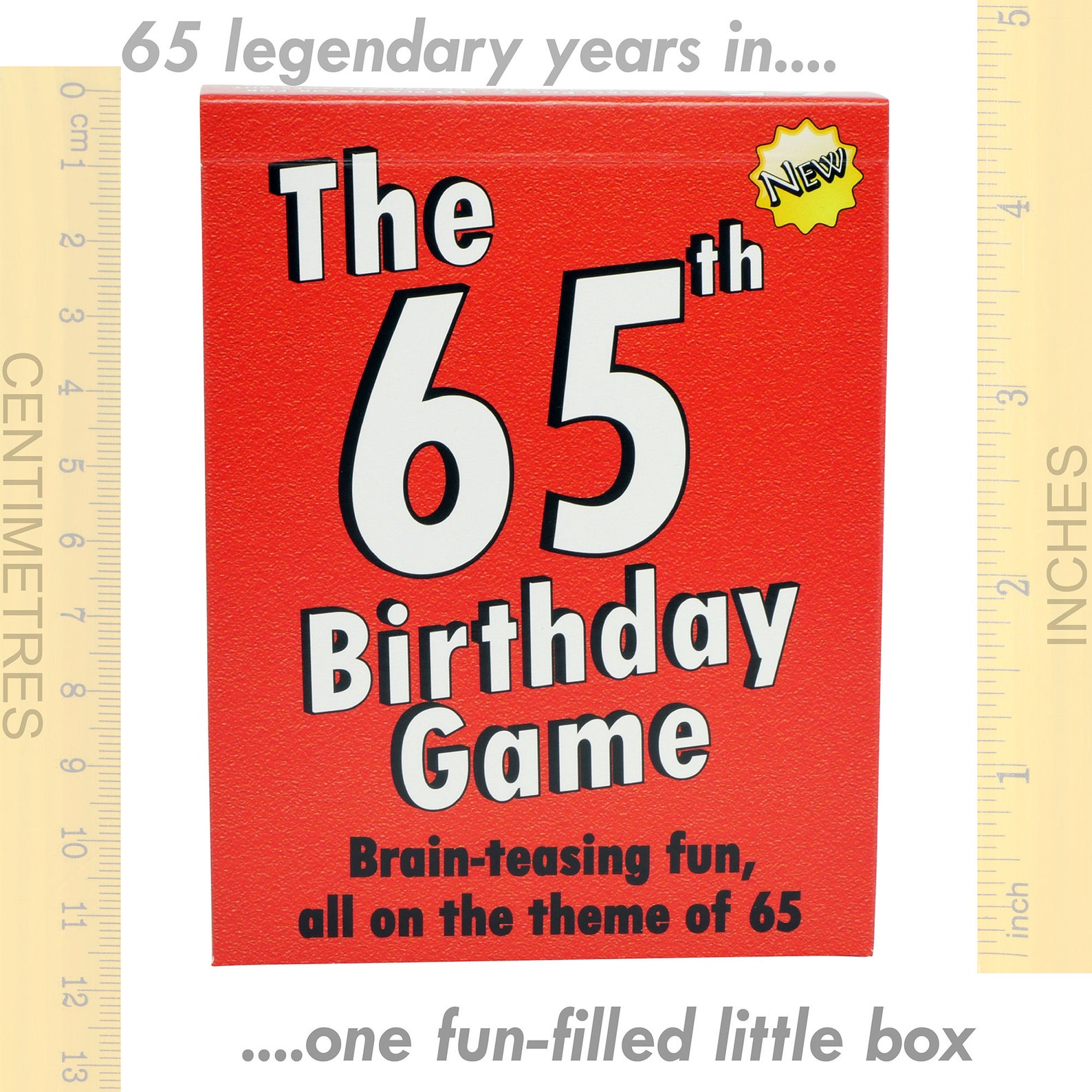 The 65th Birthday Card Game. A 65th Birthday Gift for Men or - Etsy UK