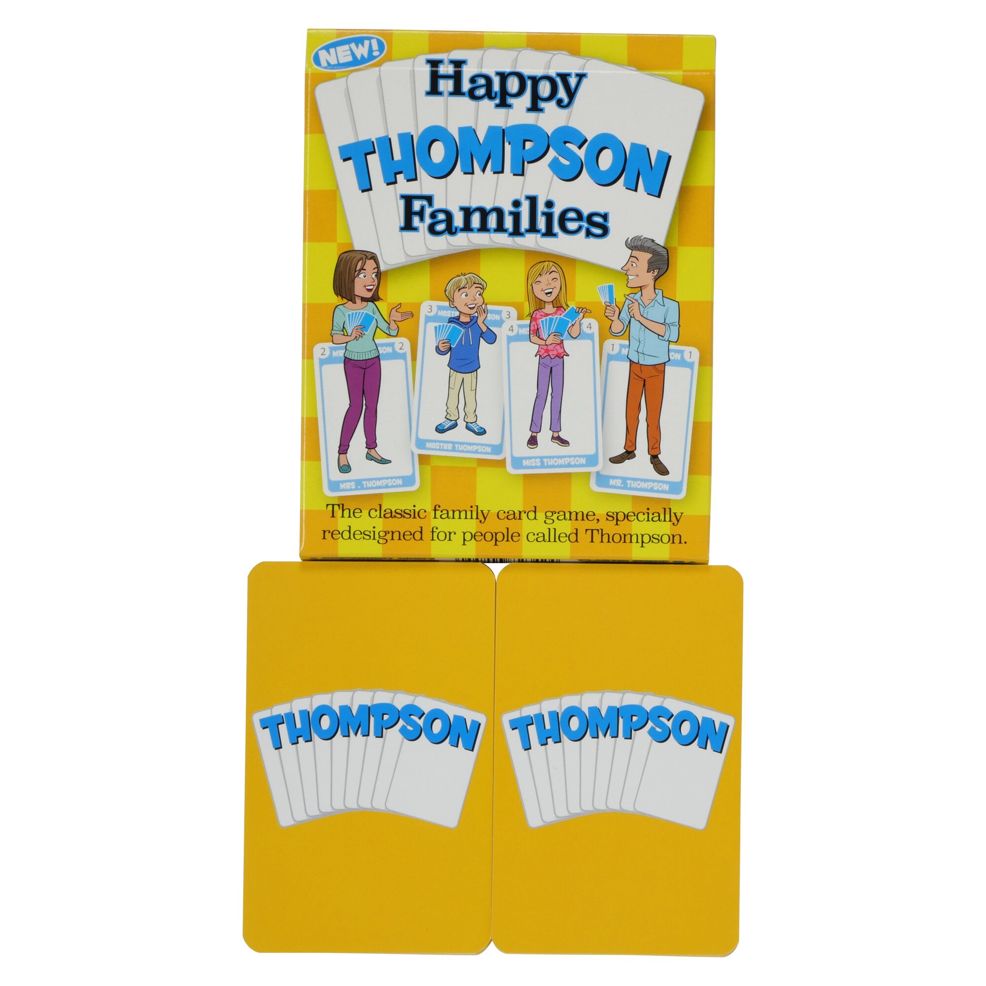 The Thompson Family Card Game. A fun family gift idea for the - Etsy España