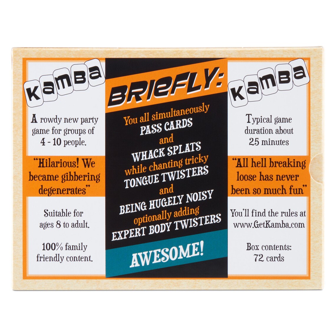 KAMBA Tongue Twisting Table Thumping Turmoil A Rowdy Party | Etsy