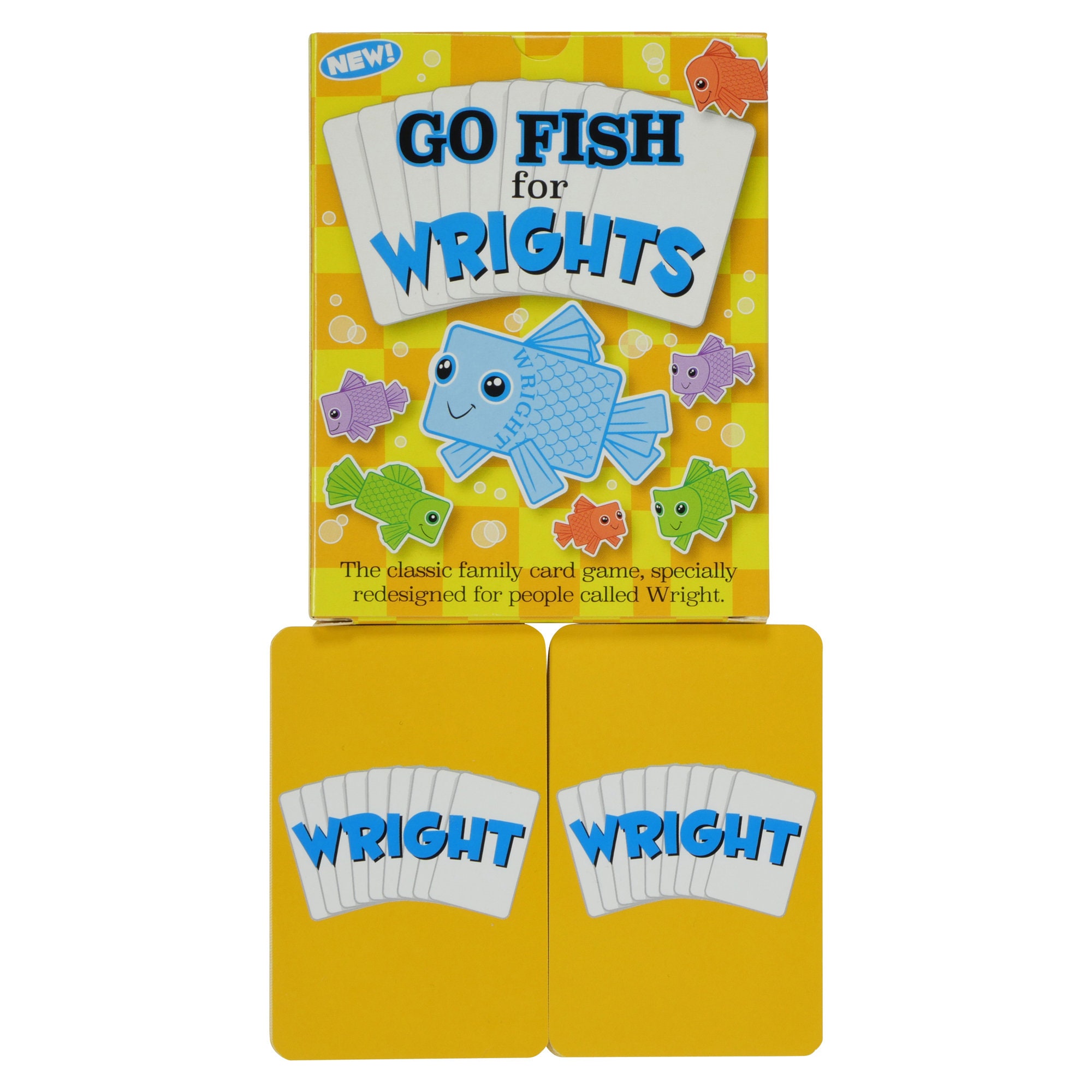 The Wright Family Game Personalised Family Card Game for the - Etsy Ireland