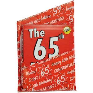 The 65th Birthday Card Game. A 65th Birthday Gift for Men or Women ...
