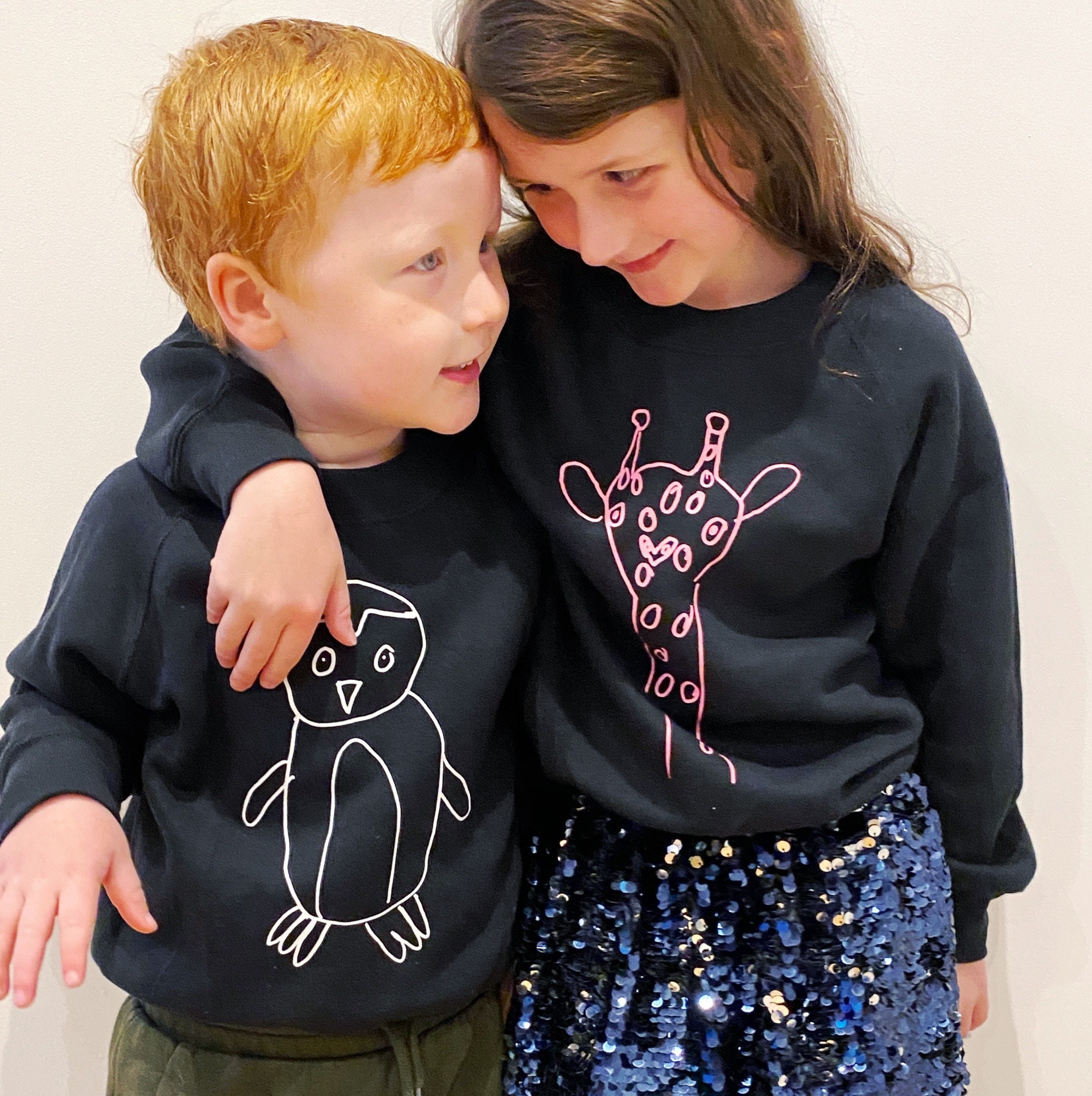 Childrens Drawing Jumper Design Your Own Sweater Unisex - Etsy UK
