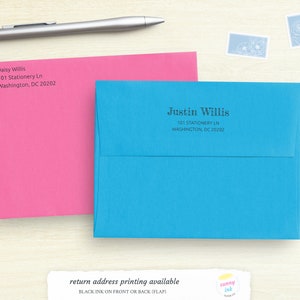 Personalized Kid's Notepad - Colorful Kid's Stationery - Customized ...