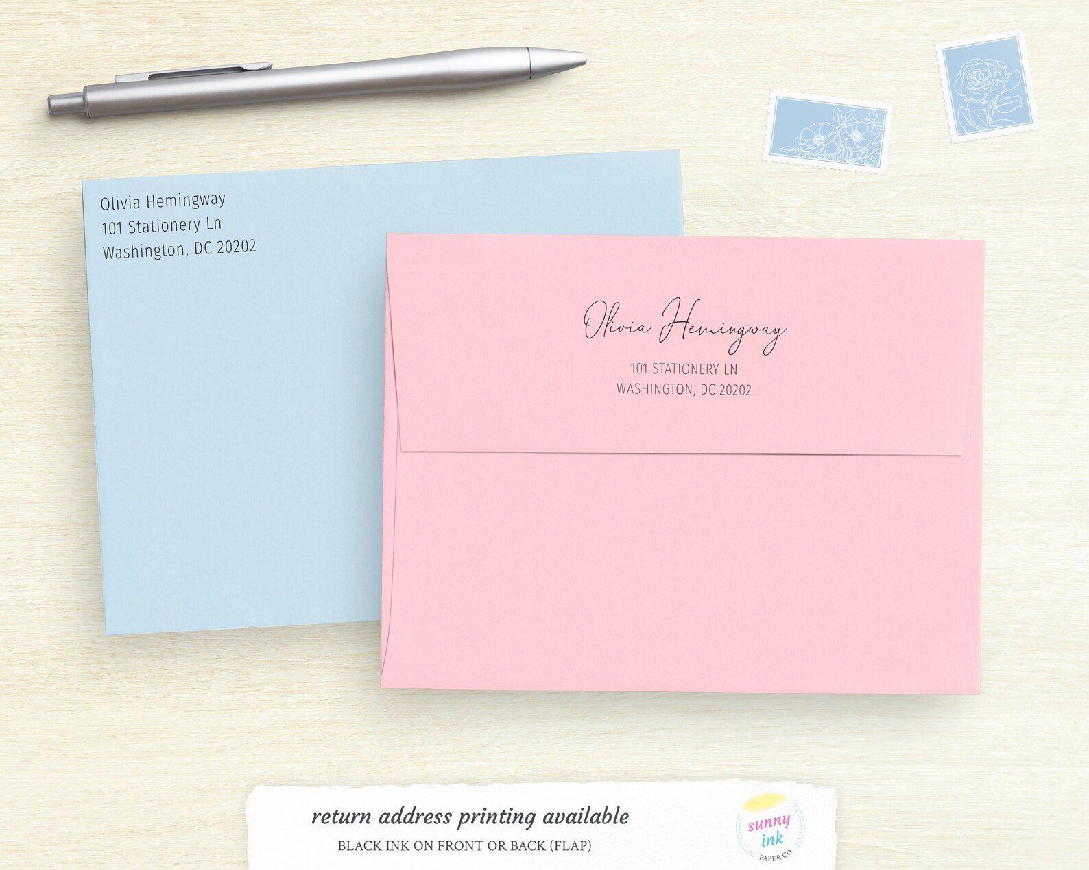 Personalized Baby Shower Cards - From the Nursery of - Custom Thank You ...