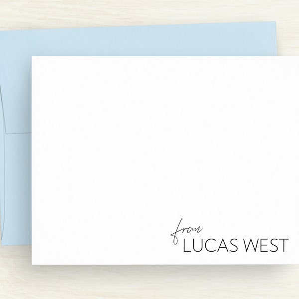 Flat Note Cards - Etsy