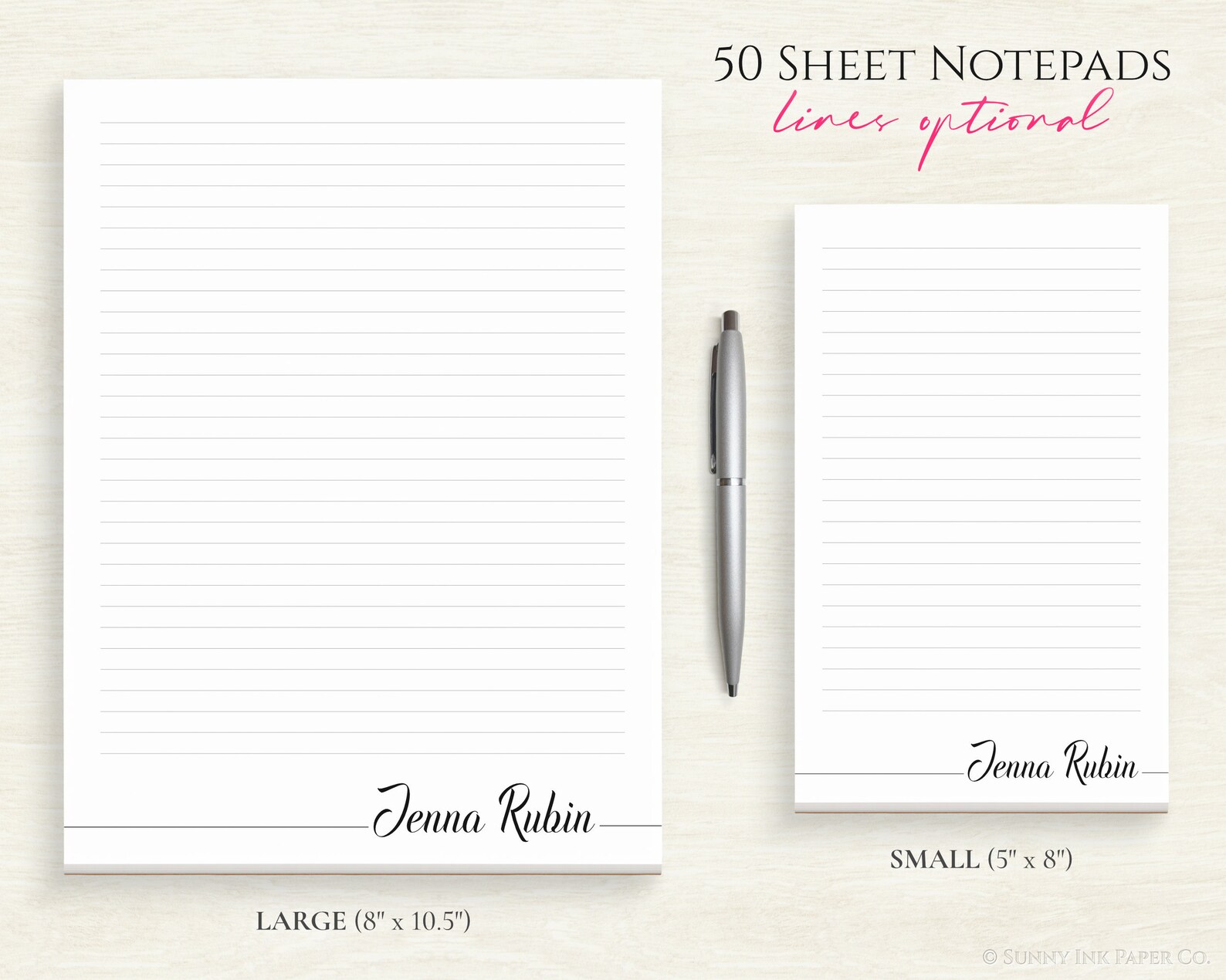 Personalized Stationery Elegant Handwriting Stationary - Etsy