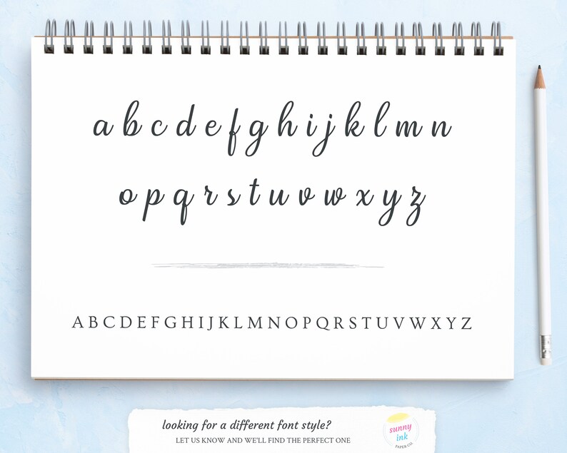 Customized Thank You Note Personalized Script Thank You - Etsy