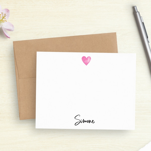 Flat Note Cards - Etsy