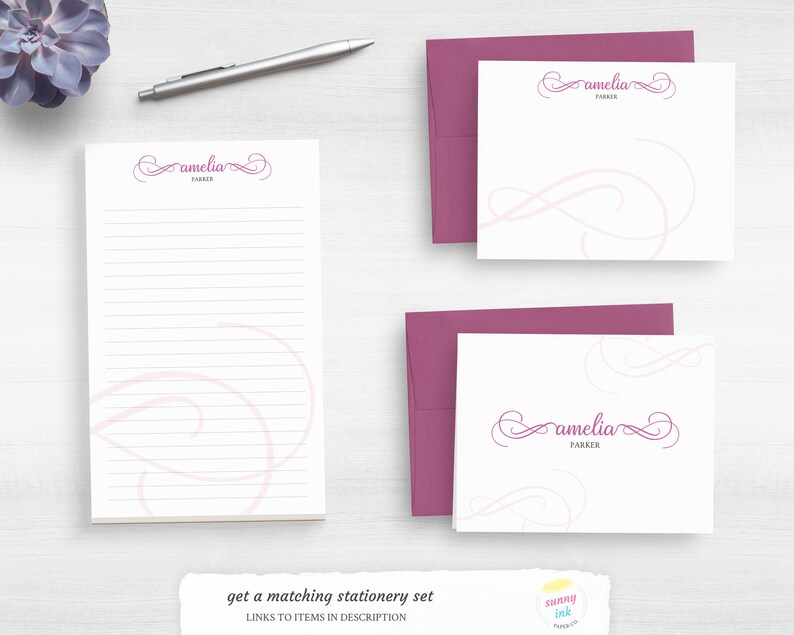 Customized Thank You Note Personalized Script Thank You | Etsy