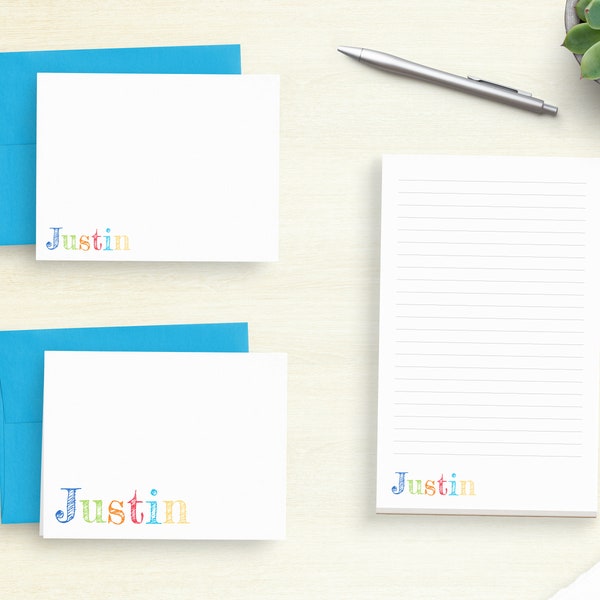Personalized Stationery for Kids - Etsy