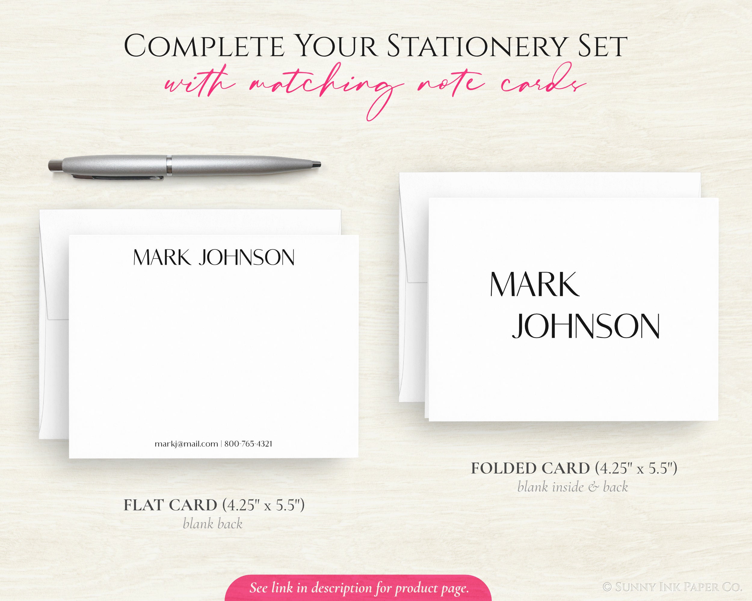 Personalized Writing Pad Typographic Writing Sheet - Etsy