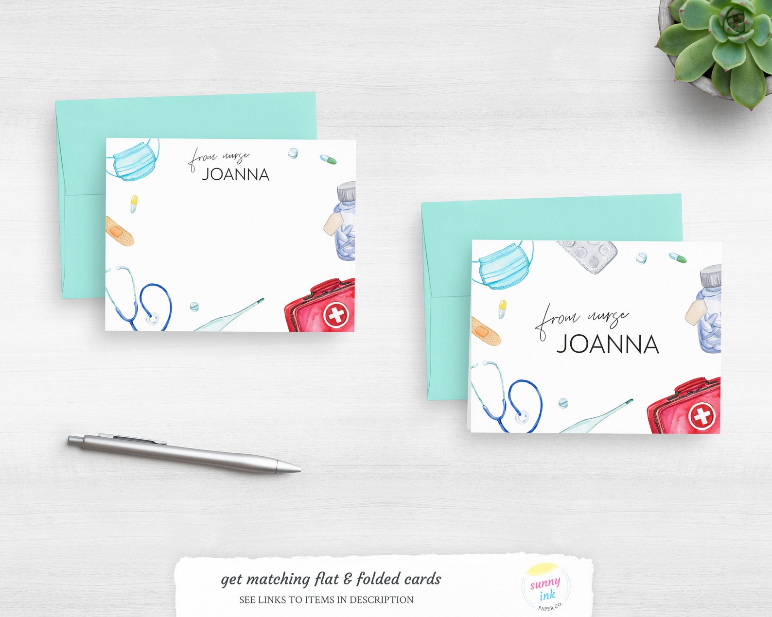 Personalized Nurse Notepad Doctor Notepad Customized - Etsy