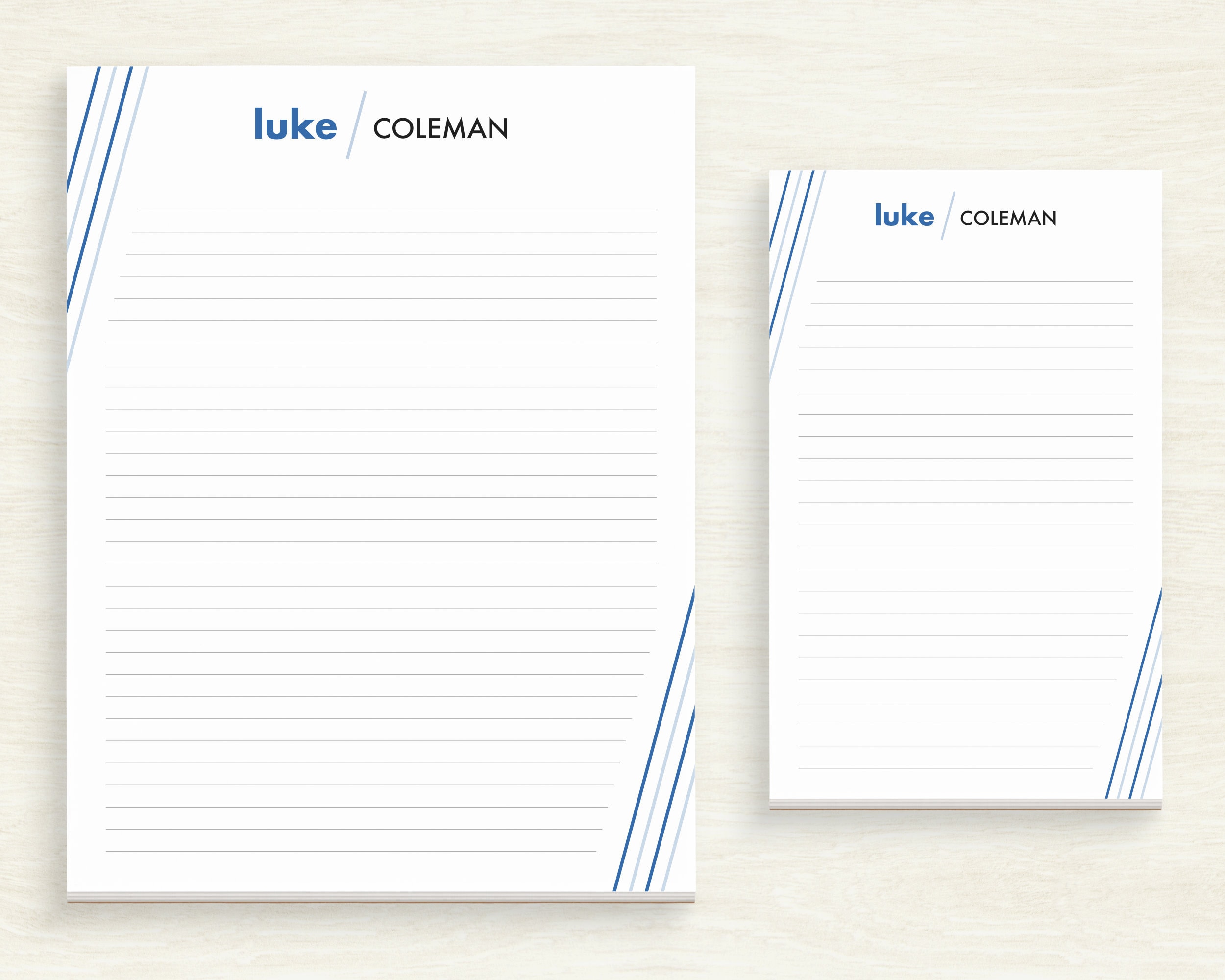 Company Notepad Design