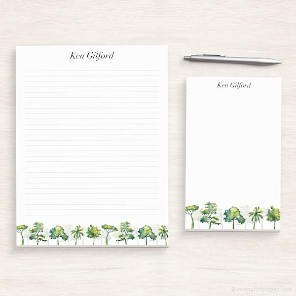 Personalized Notepad - Etsy