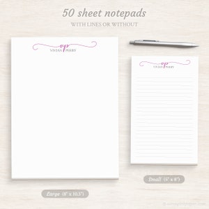 Personalized Monogram Writing Sheet - Customized Script Monogram ...