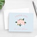 Personalized Stationery Hello Note Card Set Customized Stationery Set ...