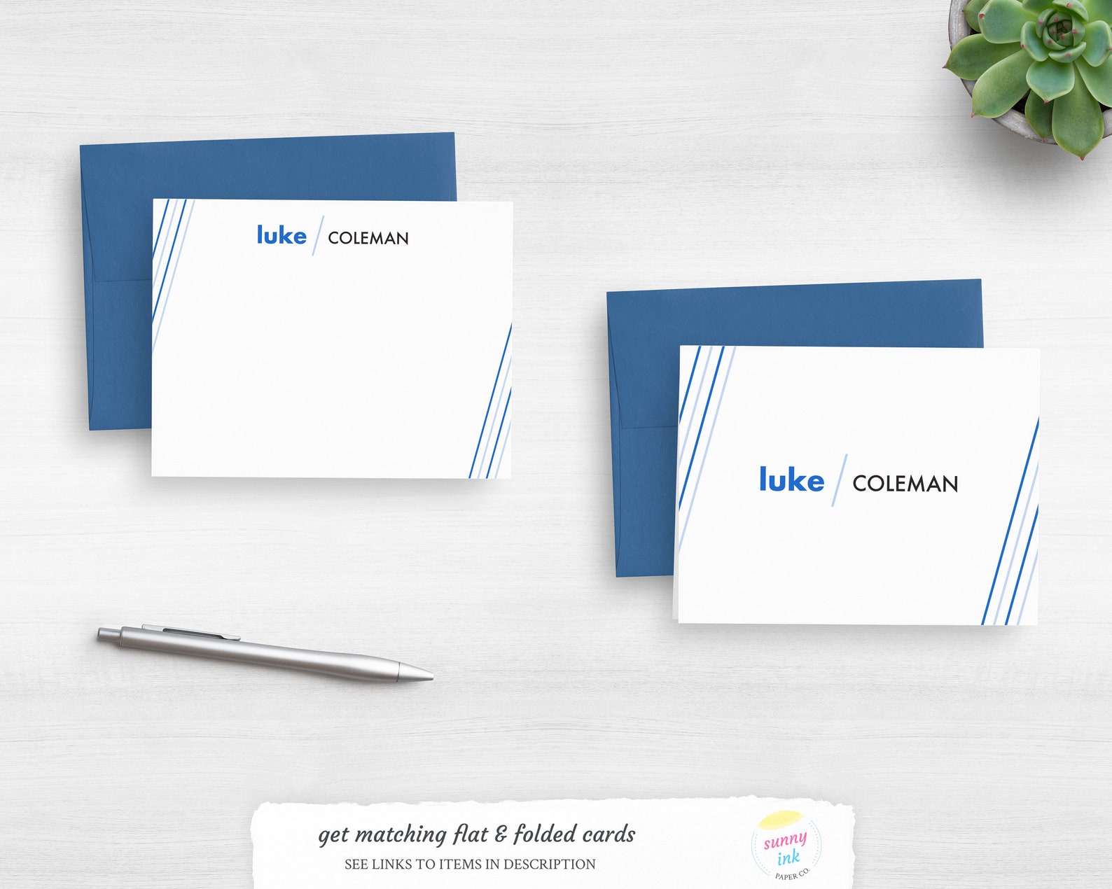 Personalized Writing Pad Classic Notepad Design Custom - Etsy