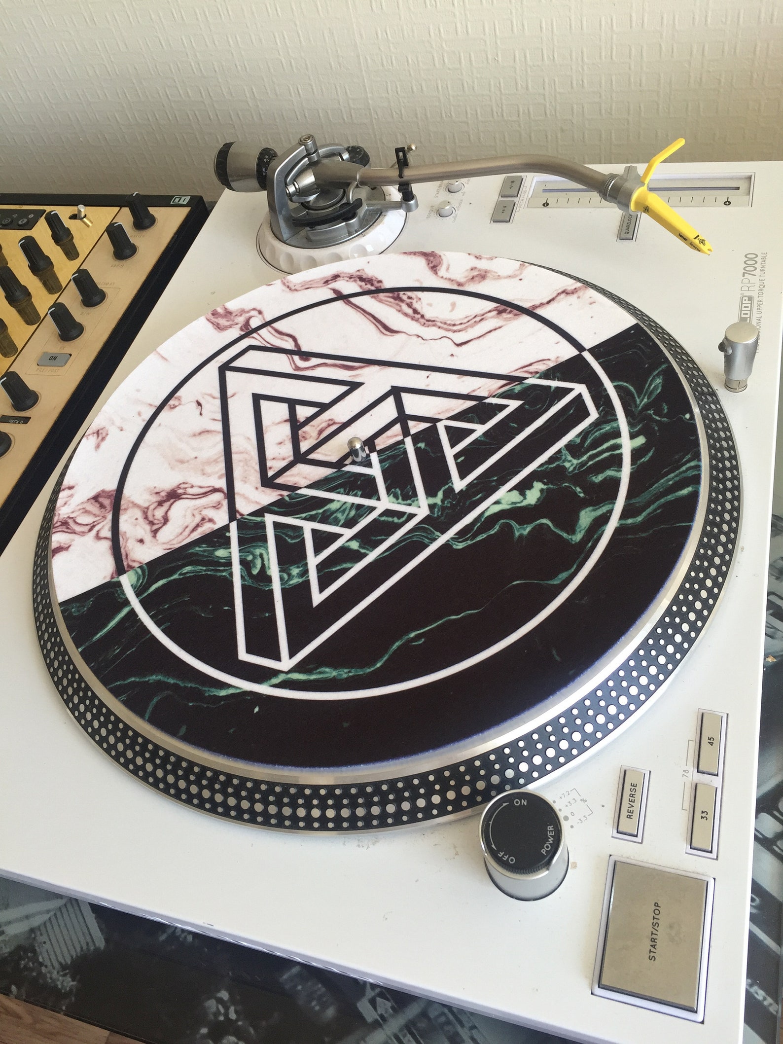 Marble Penrose Turntable Slipmat - Etsy UK